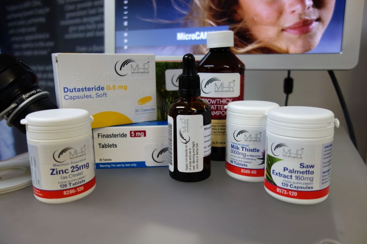 Prescription and Herbal Hair Loss Medicines | MHR Clinic | Hair ...